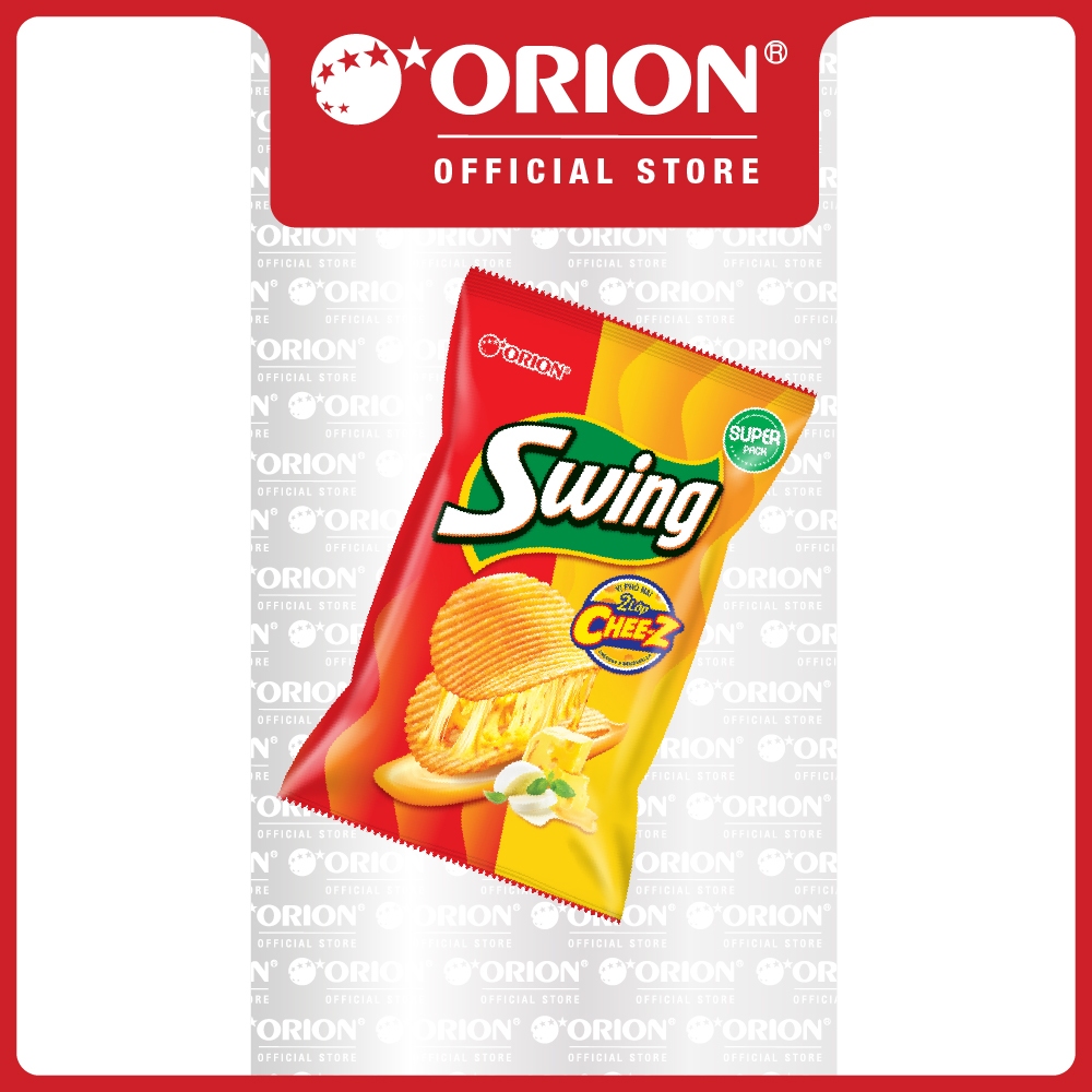 Orion Potato Swing Snack with Cheese Flavor 2 Layers 95g | Shopee Singapore