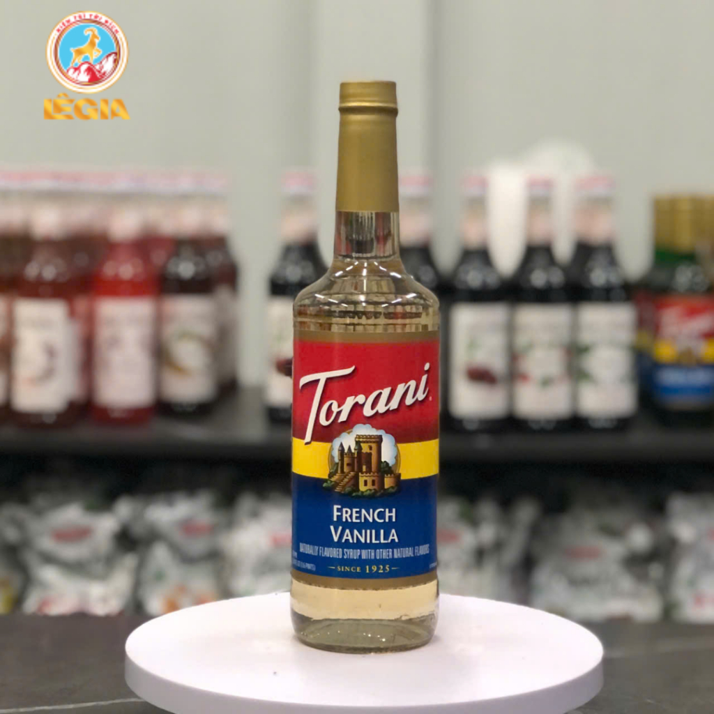 SYRUP TORANI FRANCE - FRENCH VANILLA TORANI SYRUP (WITH RETAIL BOTTLE ...