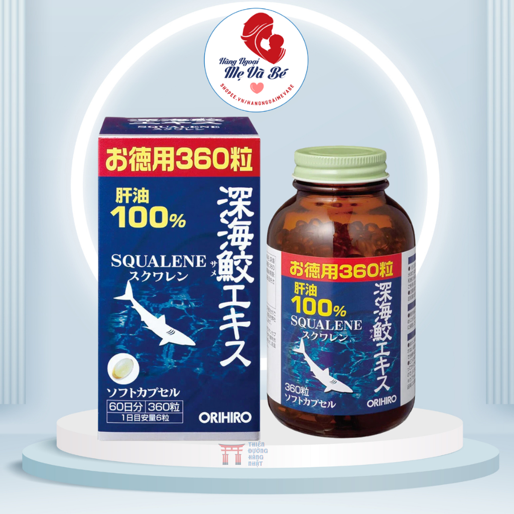 Squalene Orihio shark cartilage pills nourish bones, joints, heart and ...