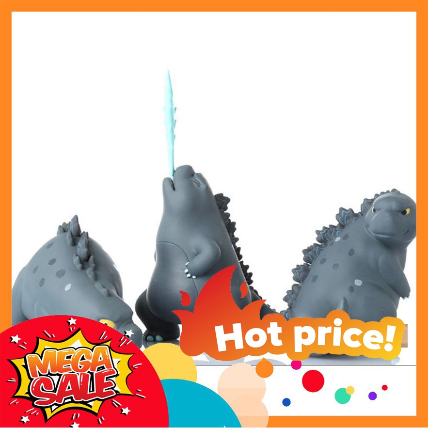 Fat Godzilla Toy Model Set of 12 Cute Fat Godzilla Chibi Models 10cm ...