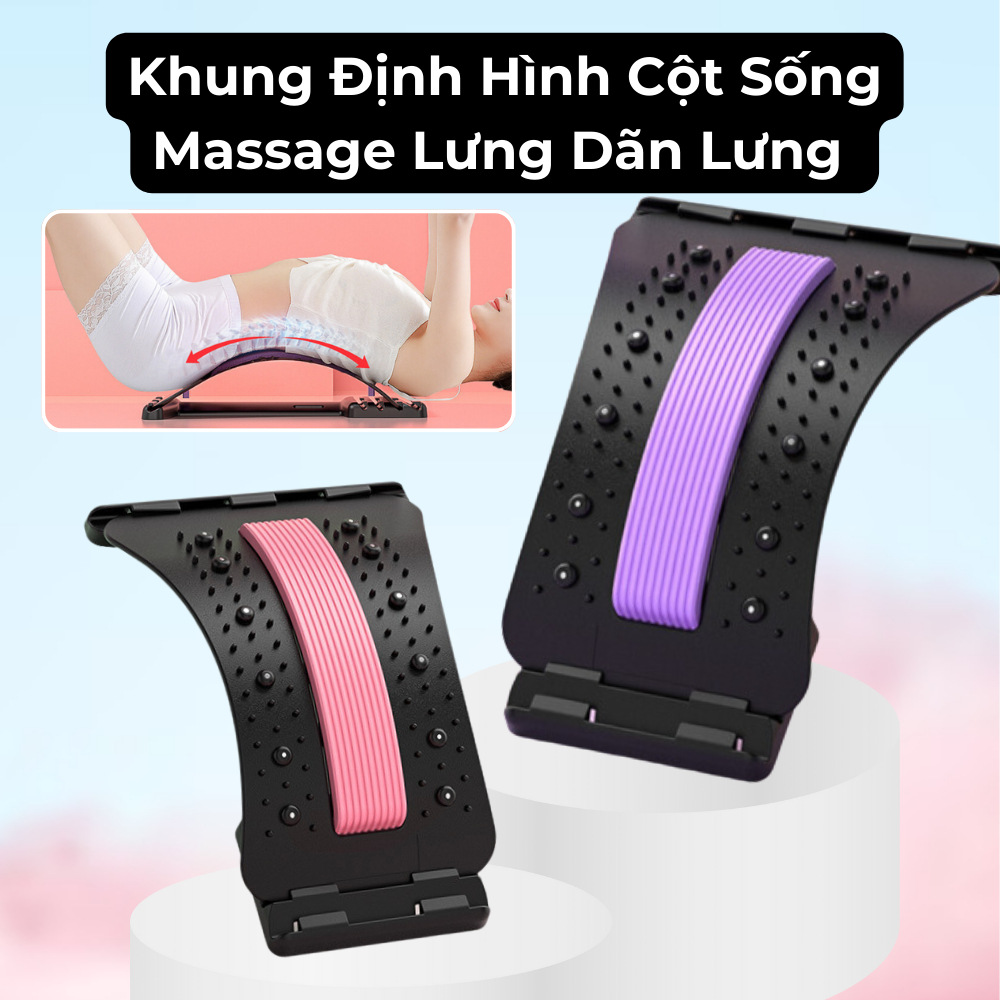 Spinal adjustment shaping frame, back massage tool to relieve back pain ...
