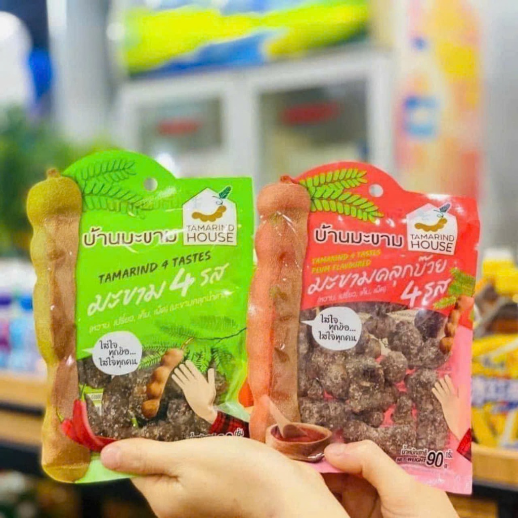 Sweetened Thai tamarind in 45g -90g packages with seeds and seeds ...