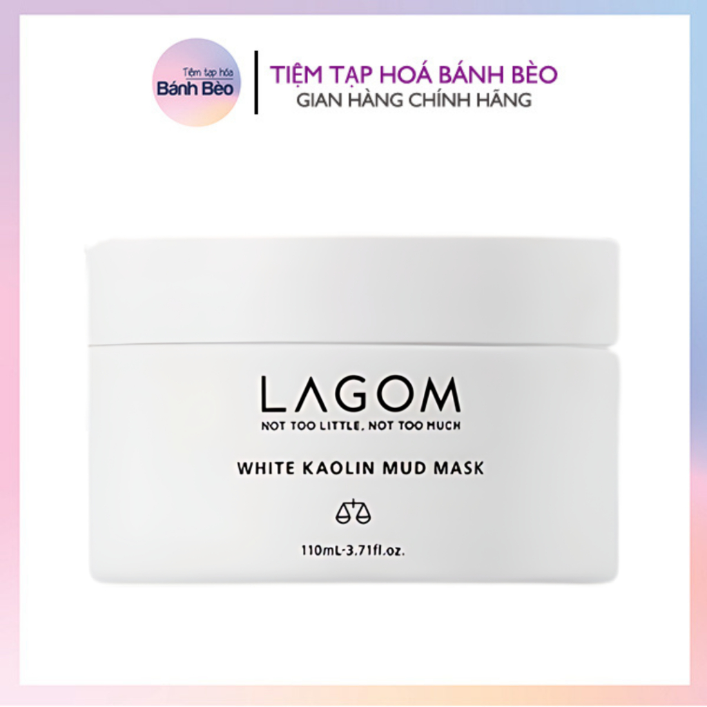 Lagom White Kaolin Mud Mask 110ml | Shopee Singapore