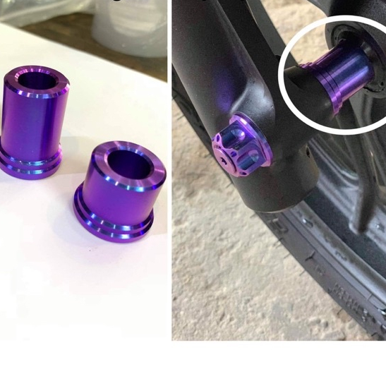 Titan gr5 front wheel stabilizer titan honda pcx vario sh vn air blade ...