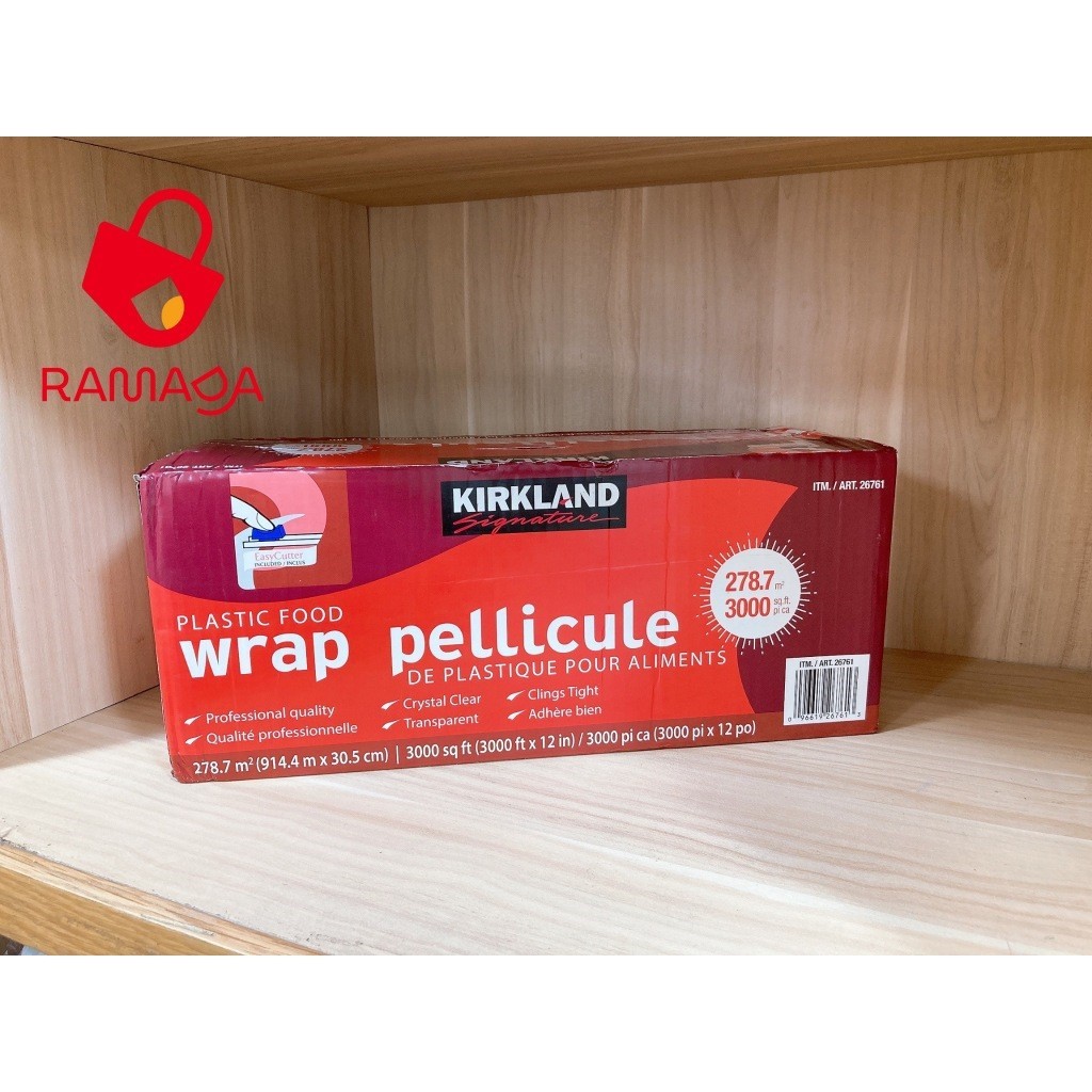 Genuine American Kirkland Signature Stretch Tite 3000ft food wrap ...