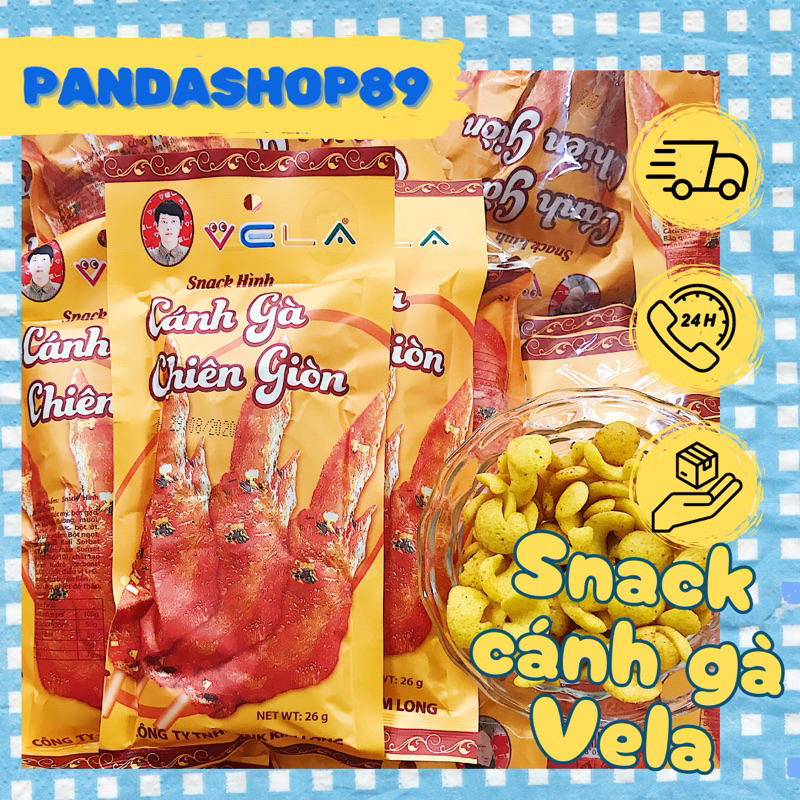 [Retail Package] Delicious crispy Vietnamese chicken wing Snack, Vela ...