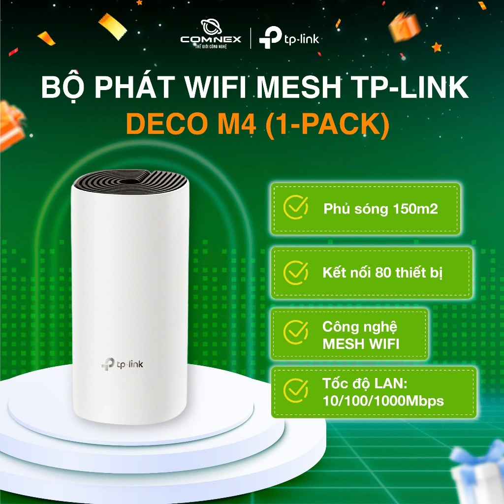 Tp-link Deco M4 Mesh Wifi Router | Shopee Singapore