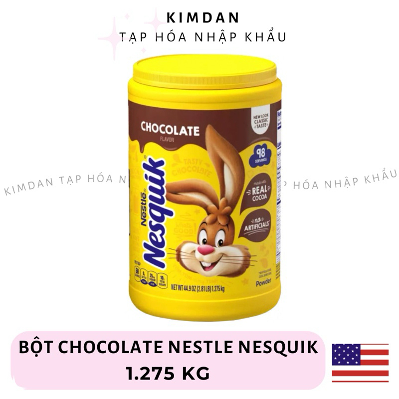 Nestle NESQUIK SOCOLA POWDER MILK 1.275KG IMPORTED IN USA | Shopee ...