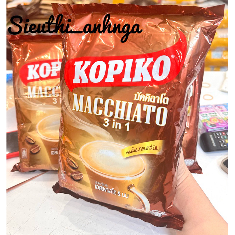 Kopiko Macchiato Instant Coffee Bag 480g (20 packs x 24gram) | Shopee Singapore