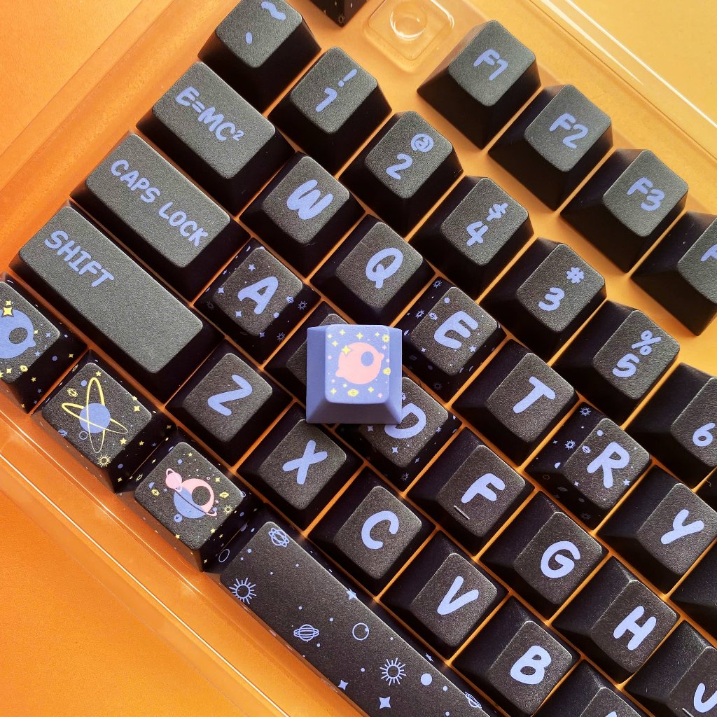 Mechanical keyboard Keycap - Universe - cherry profile for Rainy75 ...