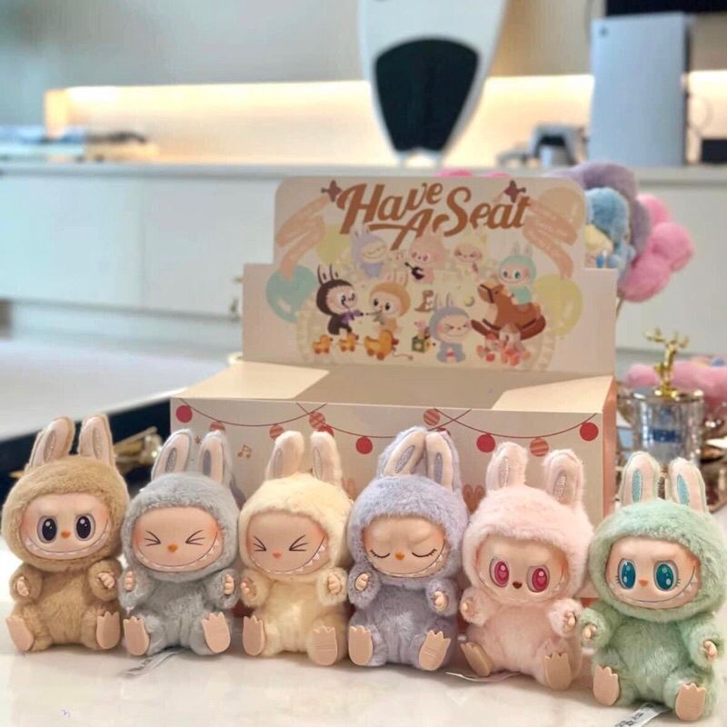 [Like auth] Full set of labubu 6 babies V1 and V2 Full color | Shopee ...