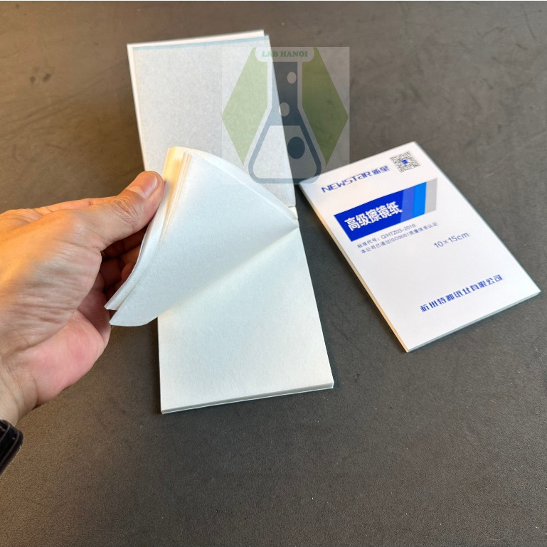 Newstar microscope cleaning paper, size 10x15cm, 100 sheets/file ...
