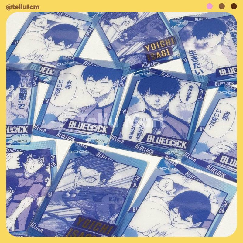 Clear Favorite Card Isagi Yoichi Blue Lock Vol.1 | Shopee Singapore