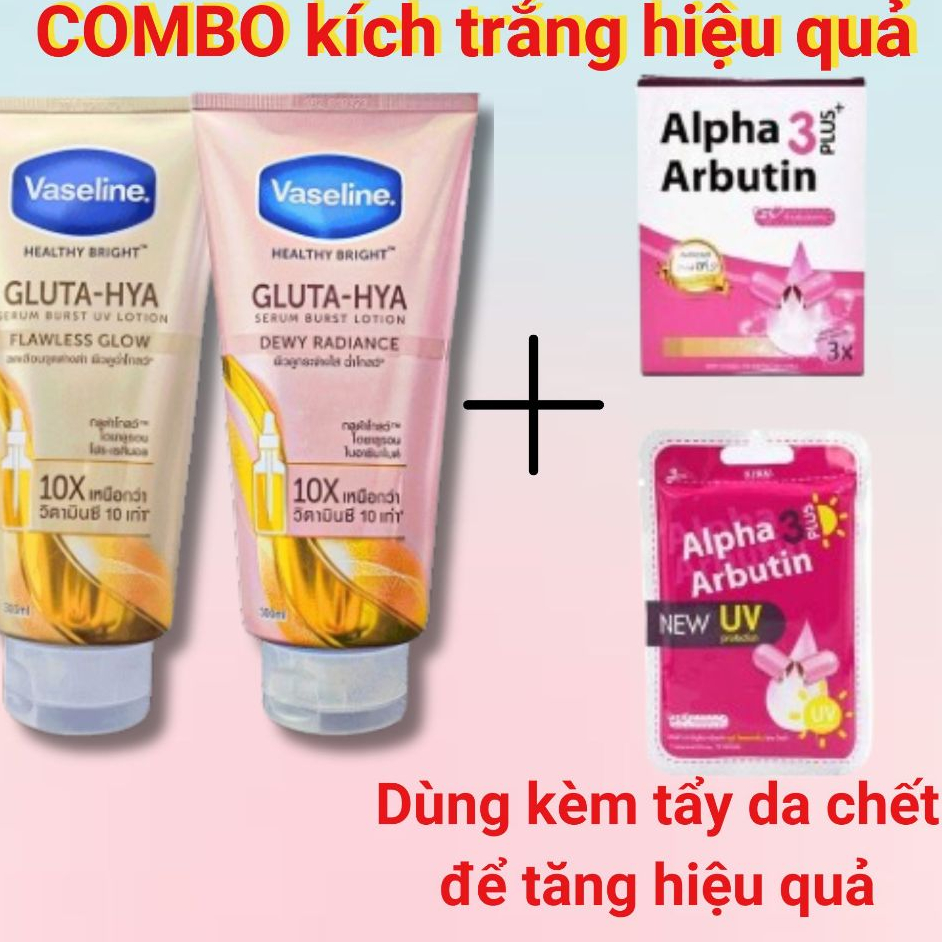 Skin whitening Combo Alpha Arbutin 3 Plus 10 Thai tablets and Combo ...