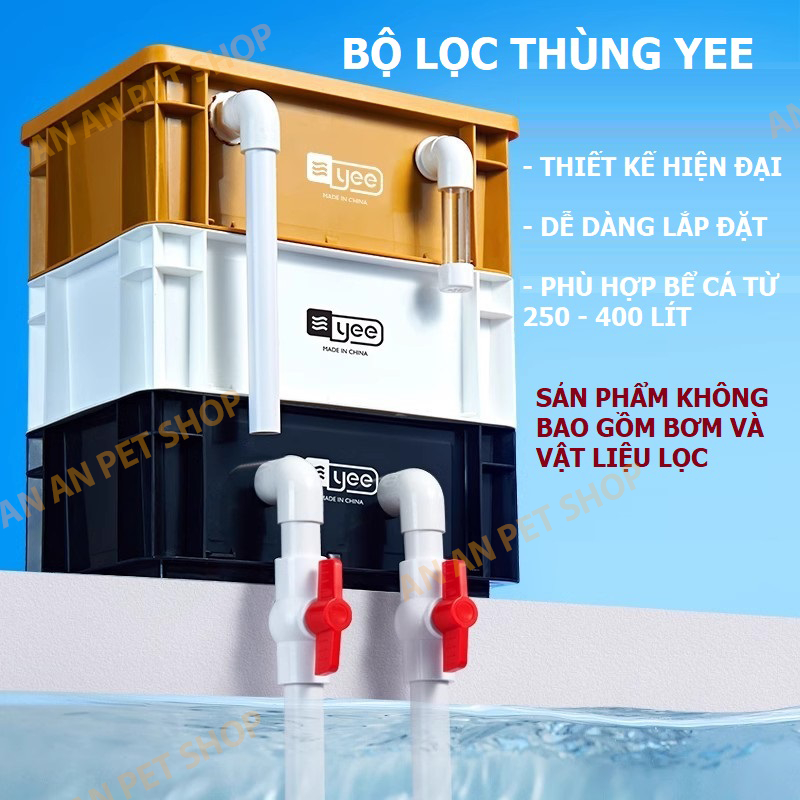 Yee, Baki Tank Filter for Aquarium | Easy Installation (Pump and Filter ...