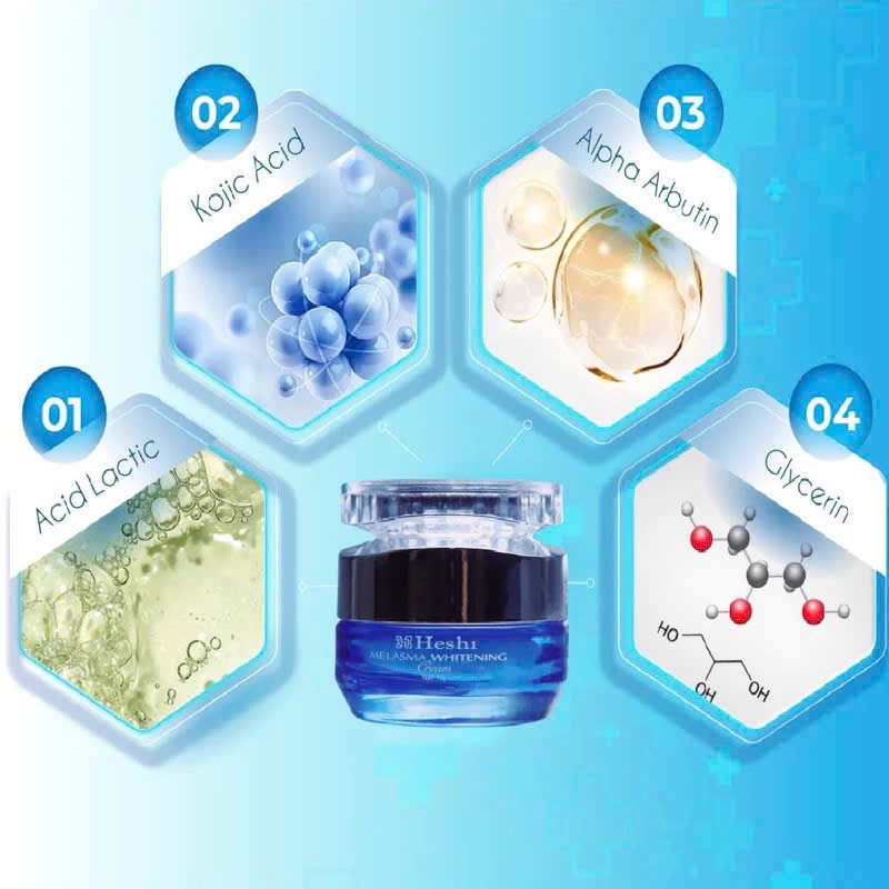 Heshi skin Whitening cream - Whitening, deep moisturizing, fading ...