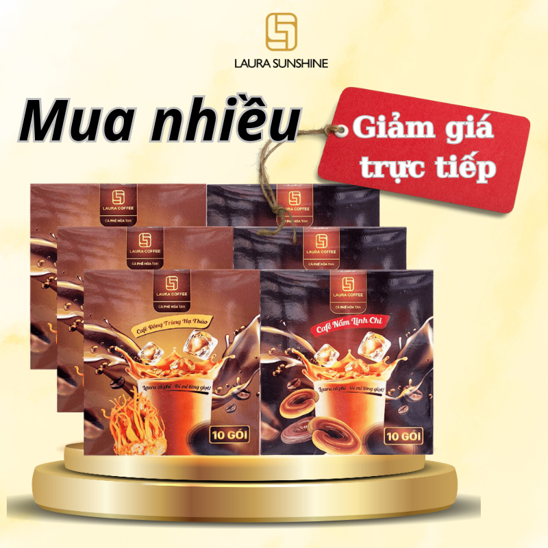 Combo Nhat Kim Anh Coffee Laura Coffee _ Cafe Laura Sunshine | Shopee ...