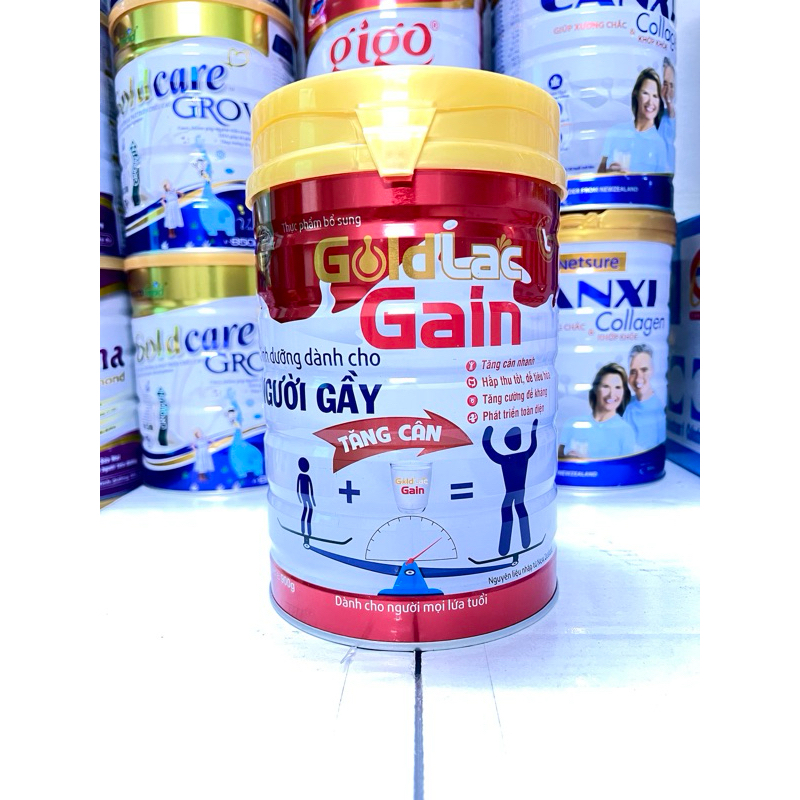 Weight gain milk for skinny people 900gr - Goldlac gain weight gain ...