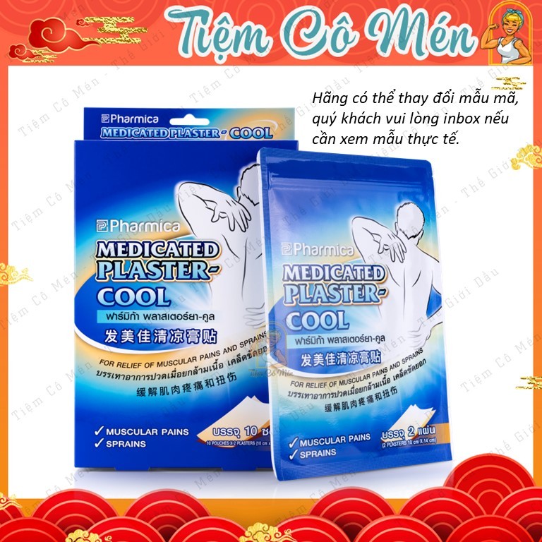 Pharmica Patch - Pharmica Medicated Plaster - Cool (Cold) | Shopee ...