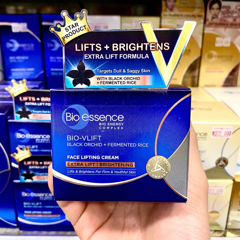 Bio Essence Bio-Vlift cream, face lift, skin whitening, black orchid ...