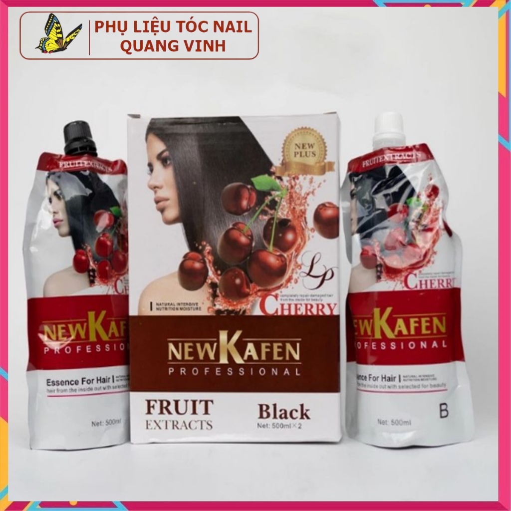 New Kafen premium non-scalp black dye 500ML | Shopee Singapore