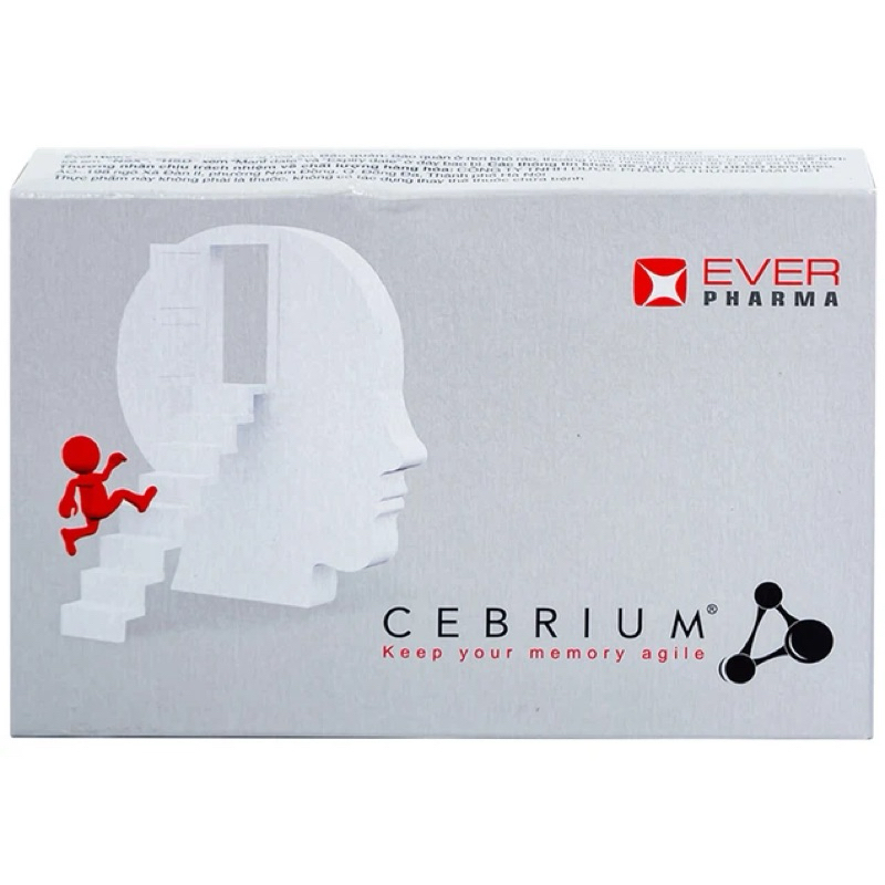 Cebrium brain supplement (box of 3 blisters x 10 tablets) | Shopee ...