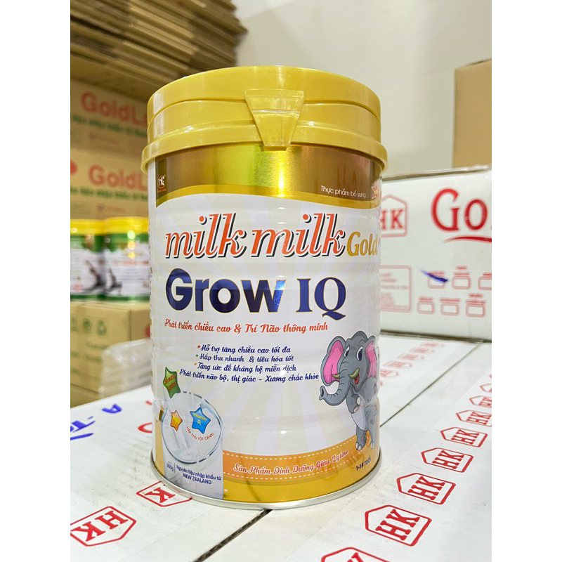 Milkmilk gold grow IQ brain height growth milk 900g | Shopee Singapore