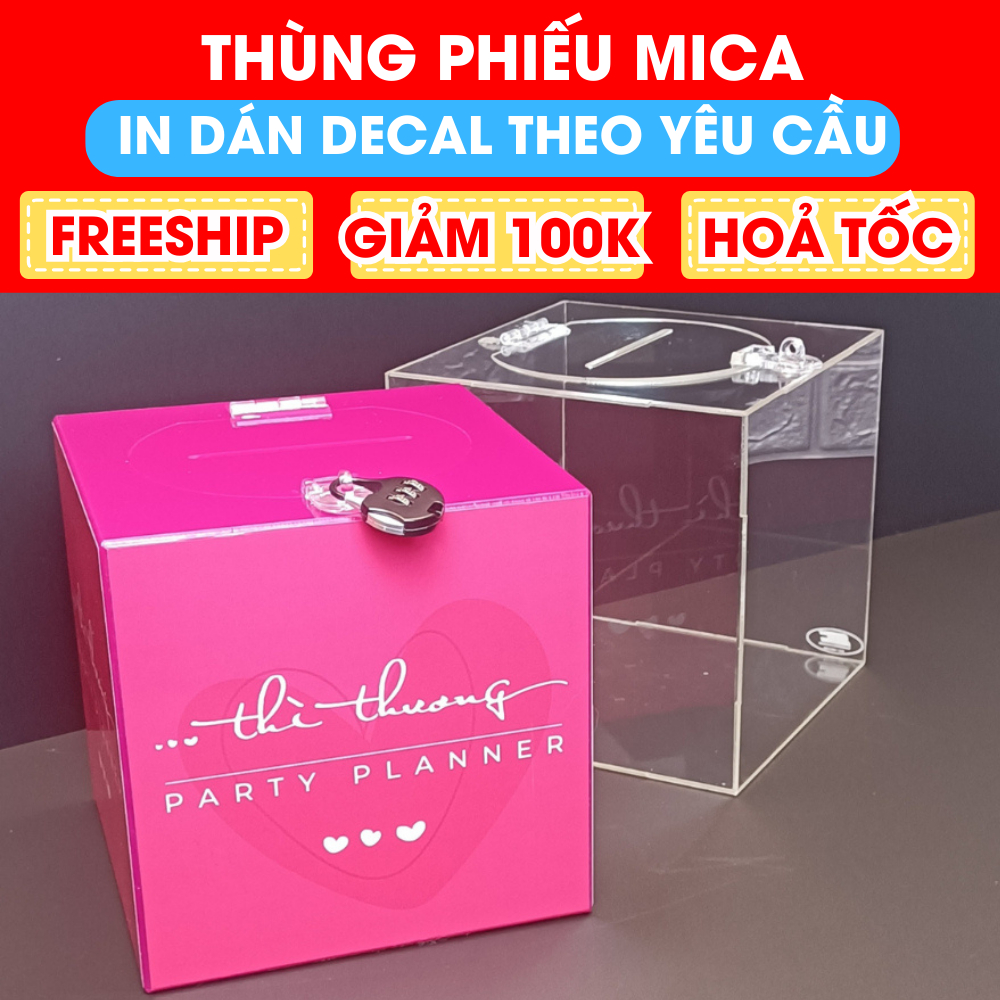 Decal Ballot Box - Lucky Draw Box - Ballot Box - Ballot Box - Lucky ...