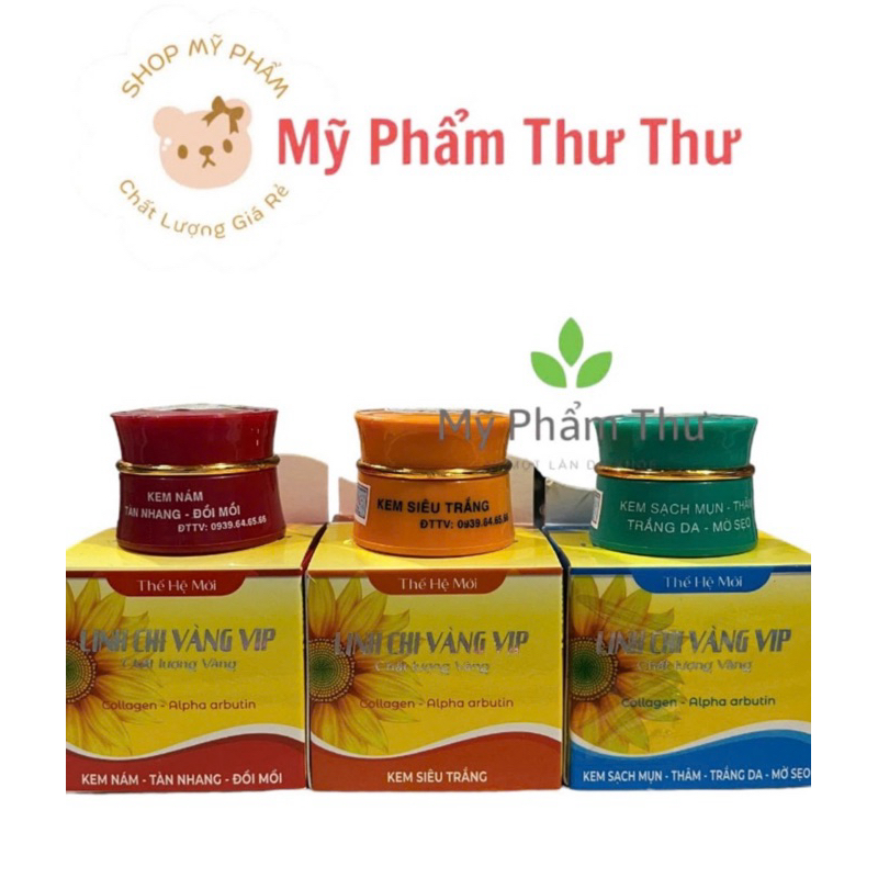 Vip Golden Ganoderma Cream Skin Whitening Prevents Melasma and Acne 8g ...