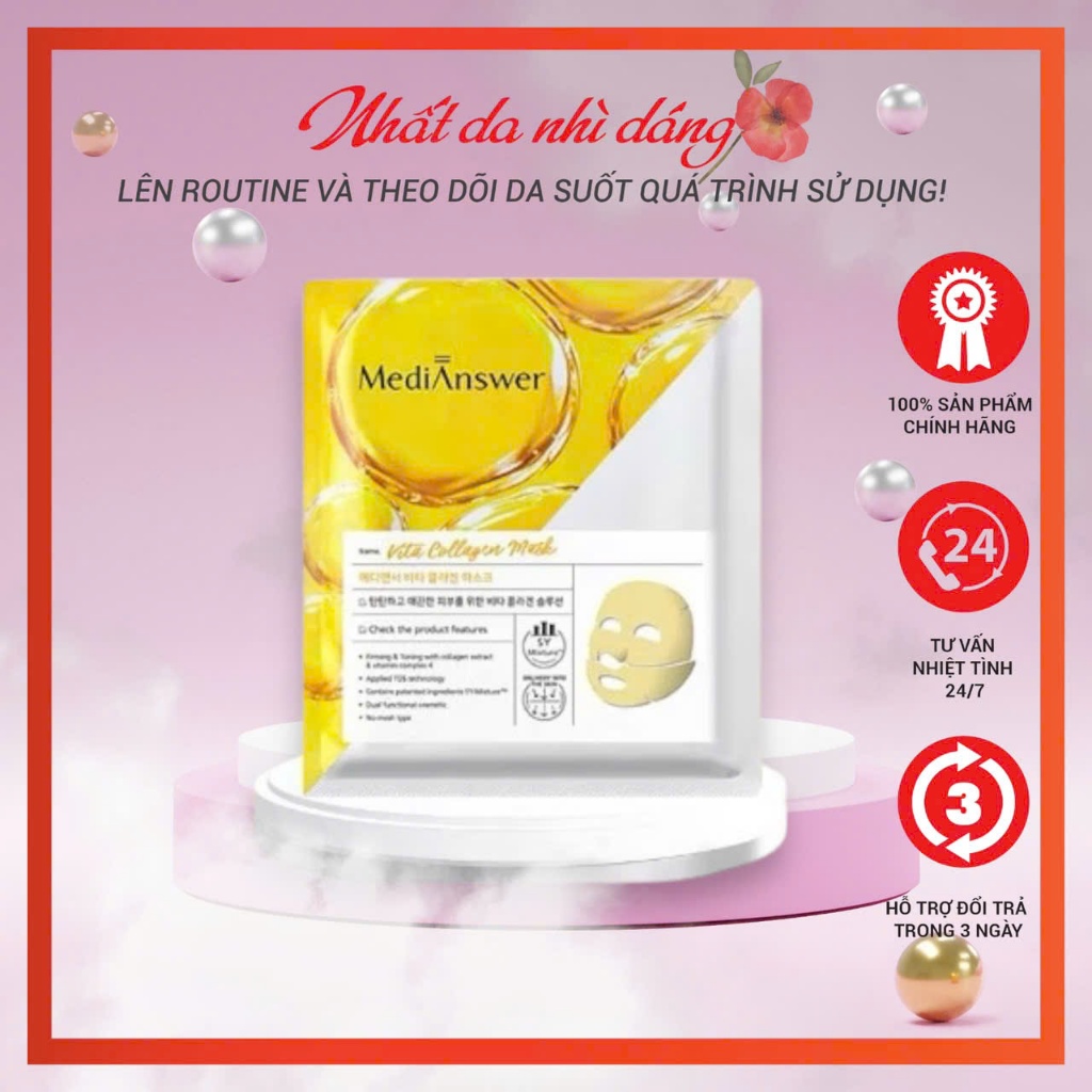 Medianswer Vita Collagen Mask(Korea) | Shopee Singapore