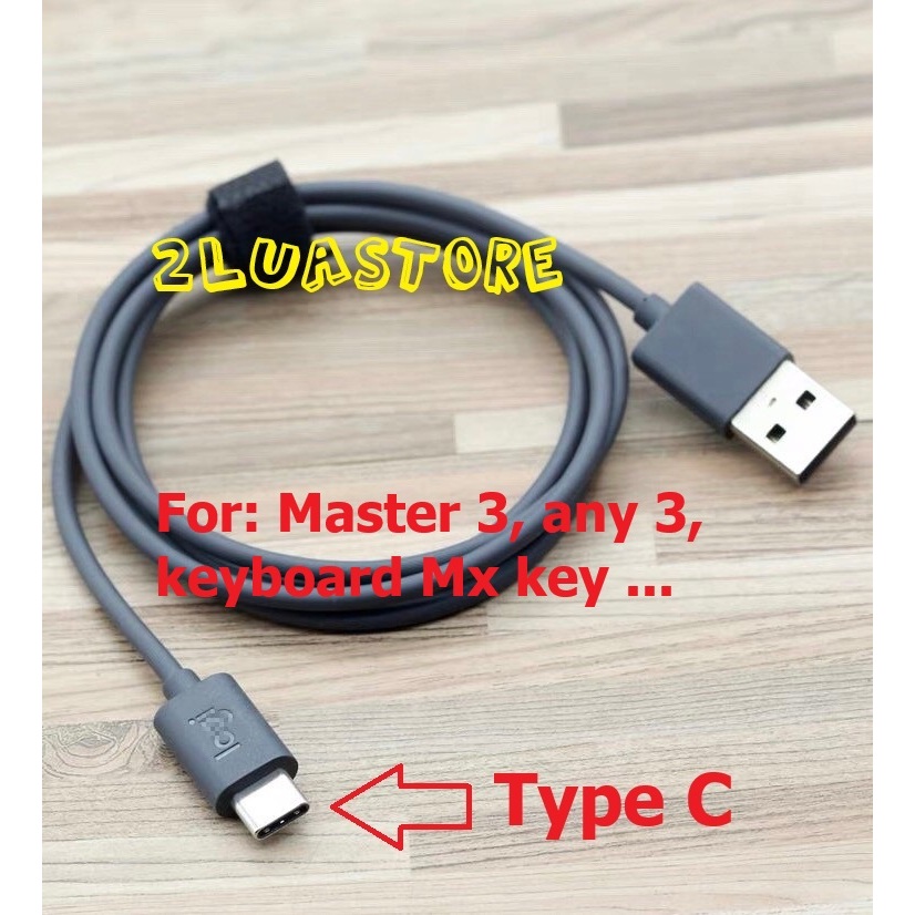 Usb type C charging cable for Logitech MX Master 3 Anywhere 3 MX keys ...