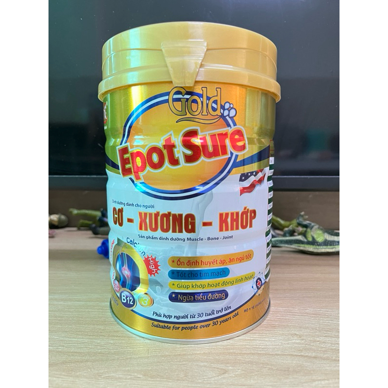 Epot Sure Musculoskeletal Milk 900g for people with joint pain ...