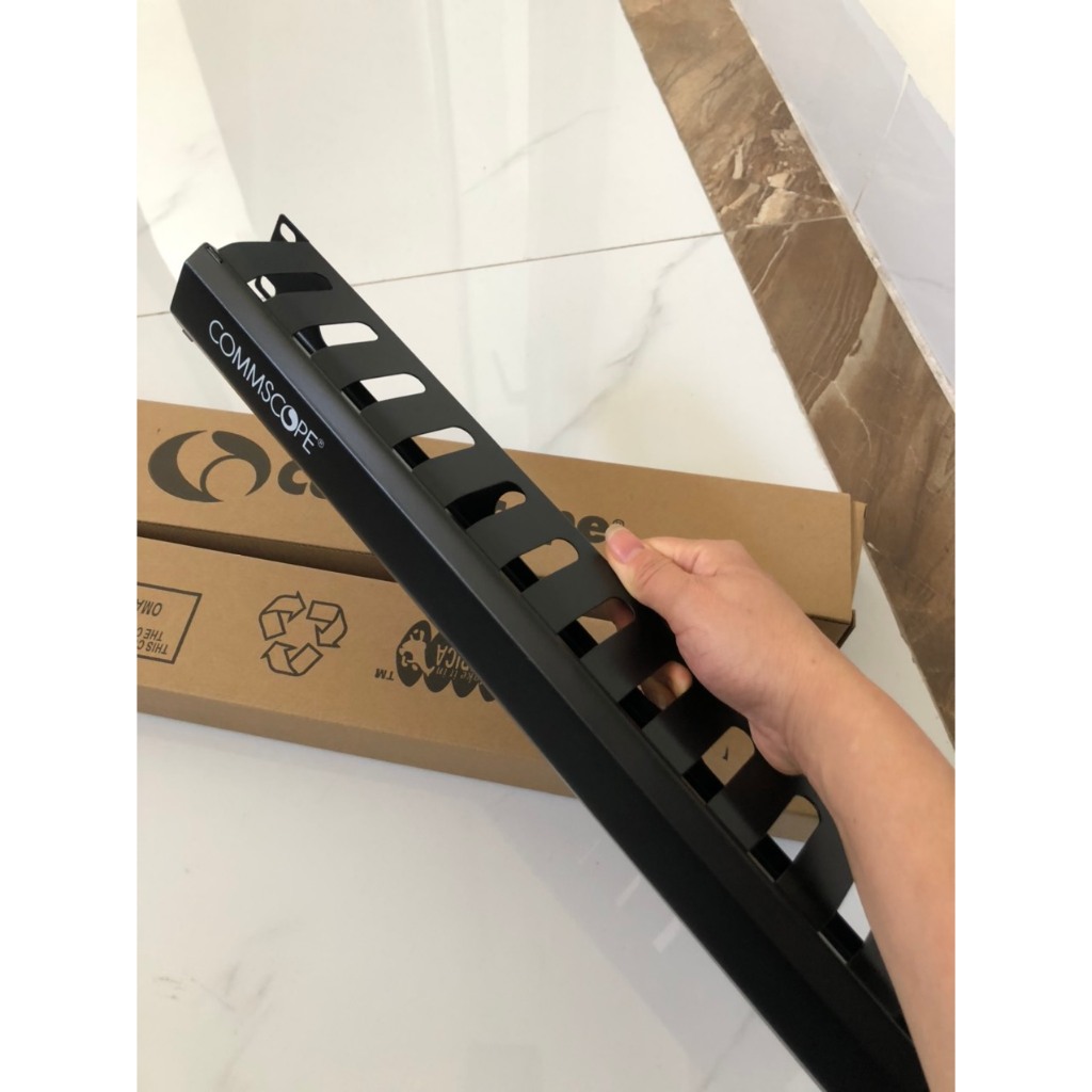 Amp commscope cable management bar rack cabinet, network cabinet 19 ...