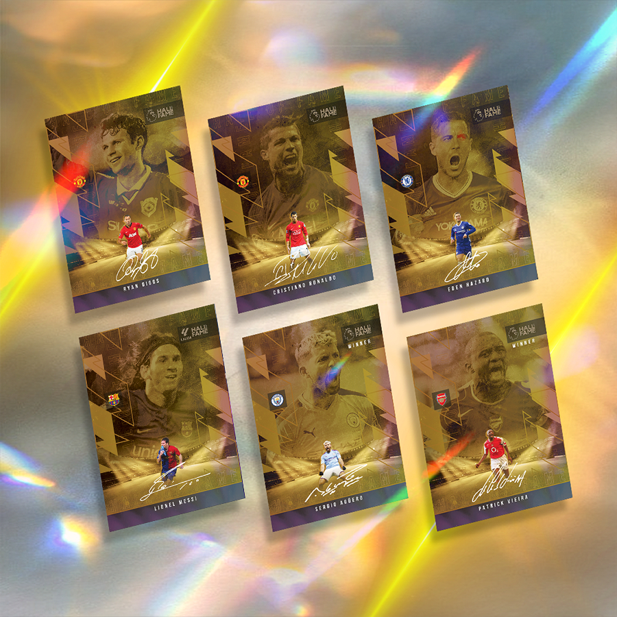 22-23 HALL OF FAME | SKYLLECTA Football Player Card | Rooney Beckham ...