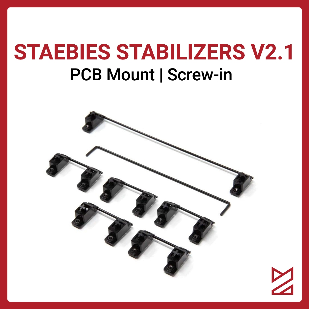 Staebies V2.1 Stabilizers - Mechanical keyboard stabilizer bar | Shopee ...