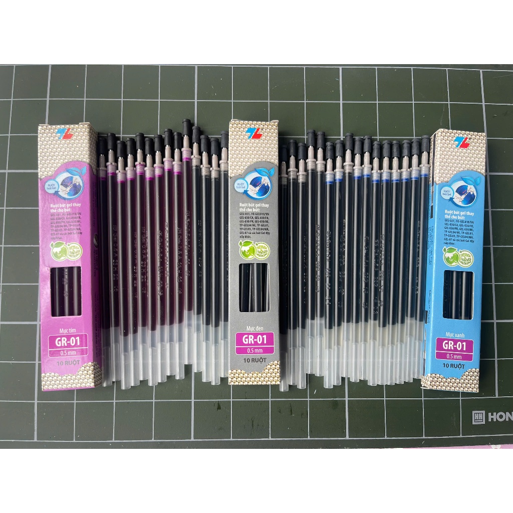 Box of 10 Water Ballpoint Pen Refills TL GR-01 Sharp 0.5mm | Shopee ...