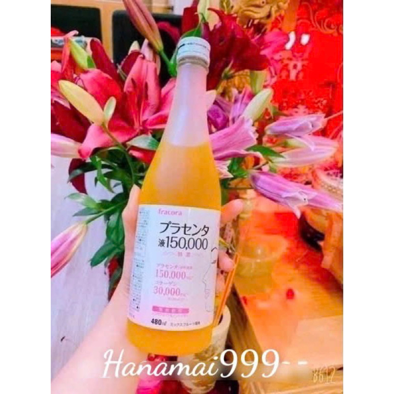 [Japan Domestic] FRACORA PLACENTA Sheep PLACENTA Drink Japan (100% ...