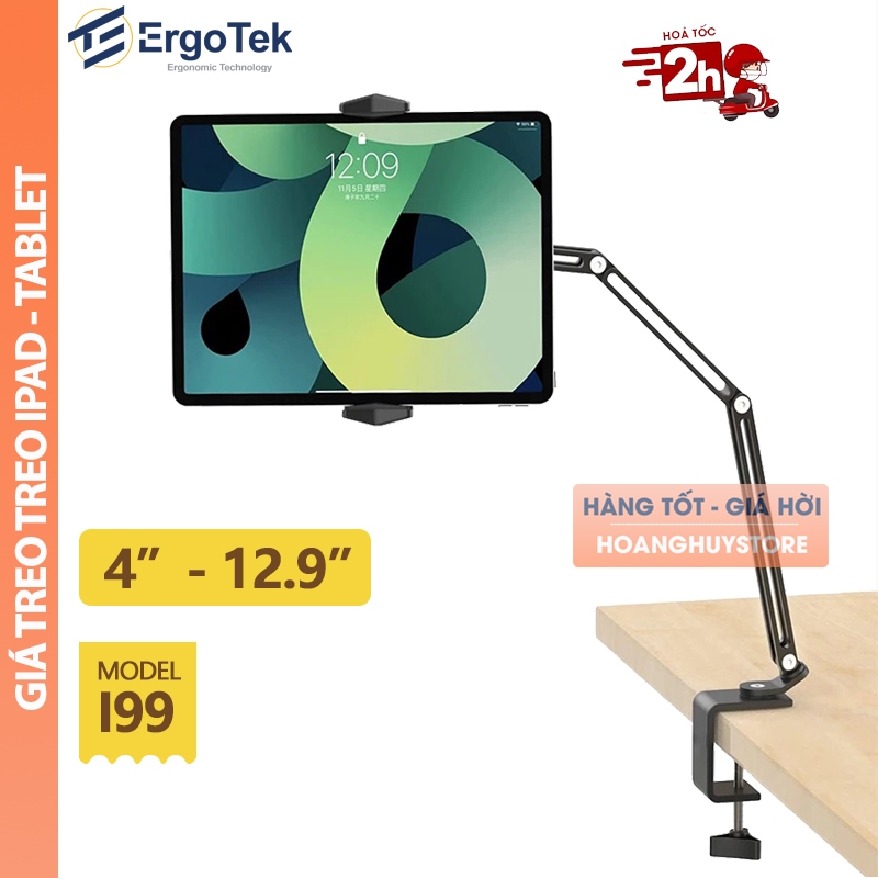 P67 / ErgoTek I99 Tablet lift Arm, table clamp lift Arm - cum Tablet ...
