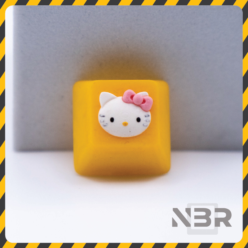 Hello Kitty Keycap decorates mechanical keyboard | Shopee Singapore