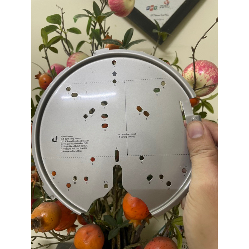 Ceiling mount for unifi u6 lr, u6 pro, unifi ac hd | Shopee Singapore