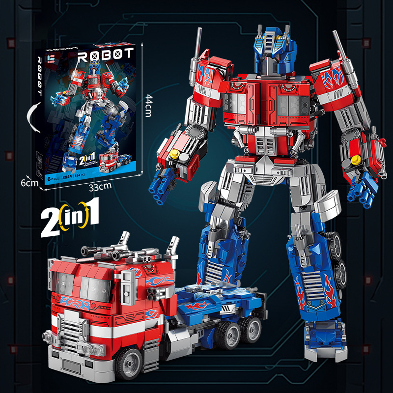 Lego ROBOT Transformer Optimus Prime, Bumblebee Autobot Transformation ...