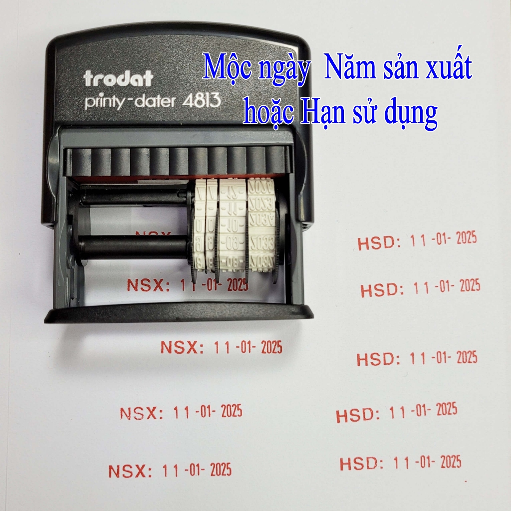 Nsx-hsd date stamp rotates to change numbers / Production date stamp ...