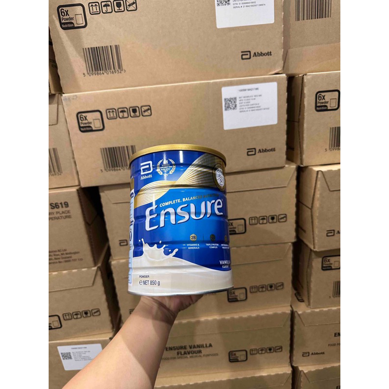 Ensure Australian milk can 850gram - full bill, new model | Shopee ...