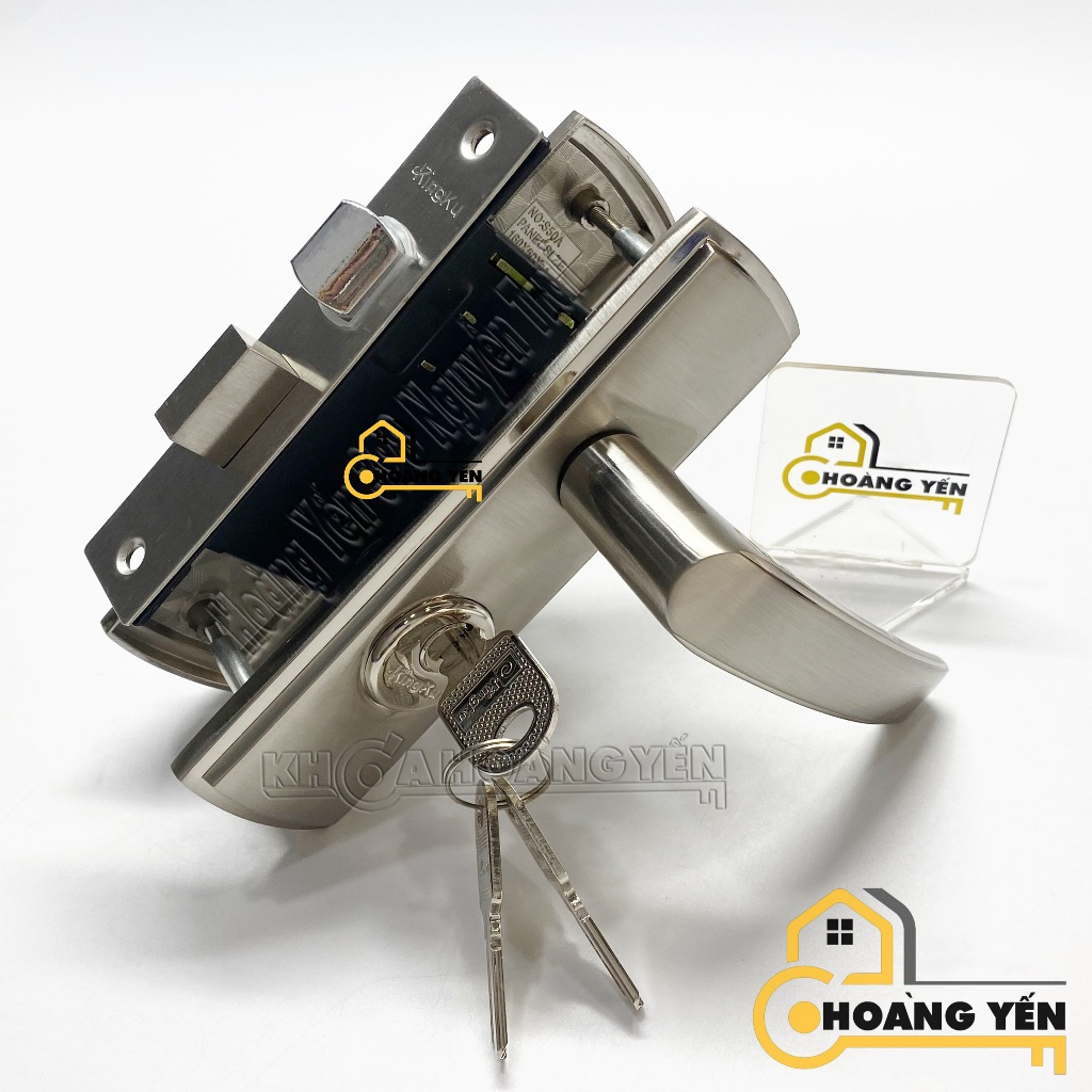 Japanese KingKu Lever Lock for Room Door, Toilet Door, KingKu Wooden ...