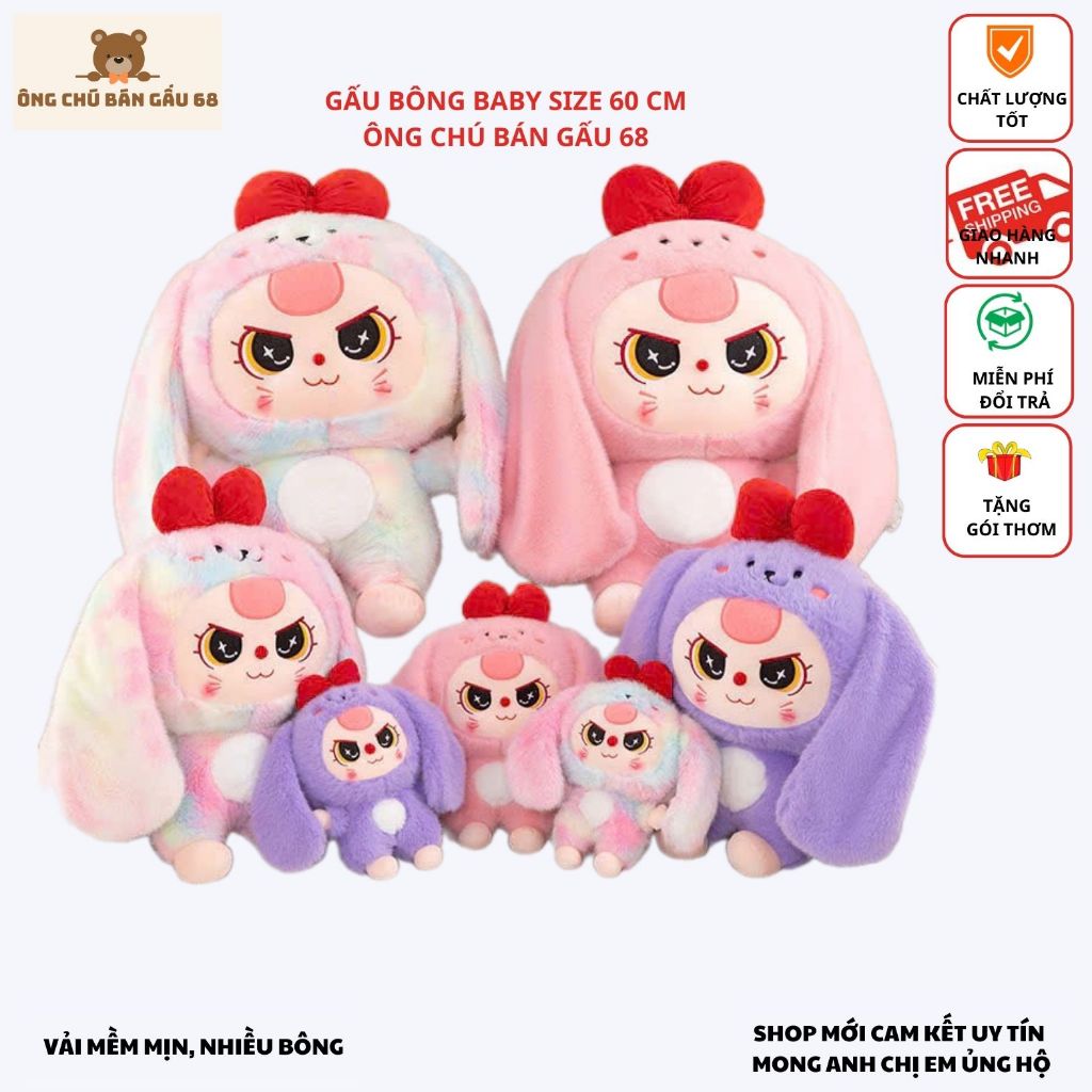 Baby Three Teddy Bear Three Sizes 60 CM - Cheap Baby Three Stuffed ...