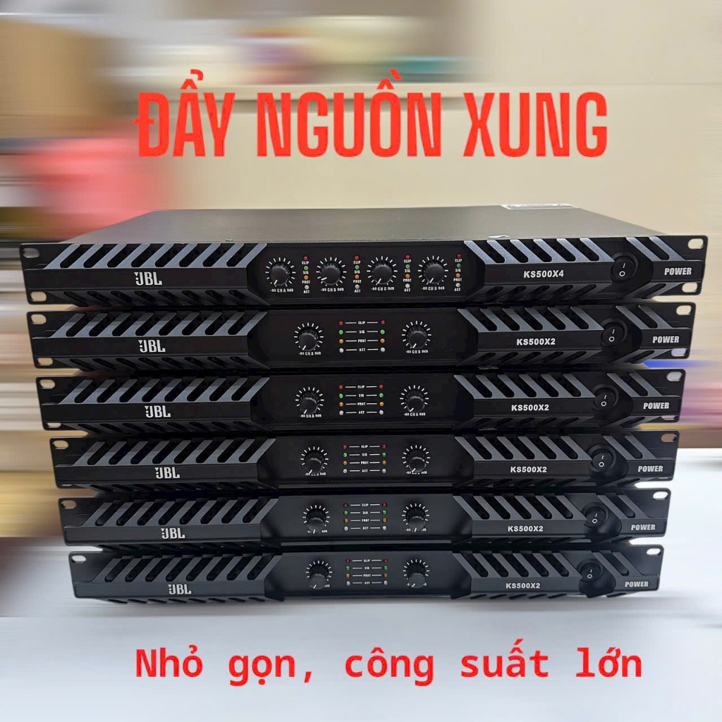 Ks500 2/4 Channel Pusher, 1000W Capacity, Class D Pulse Source, Used ...