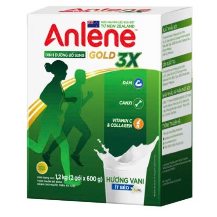 Anlene MovePro Gold Vanilla Powdered Milk 1,2kg and 800g boxes | Shopee ...