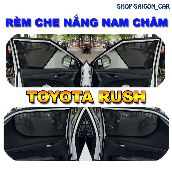 Toyota RUSH Magnetic Sun Shade provides absolute sun protection - with ...