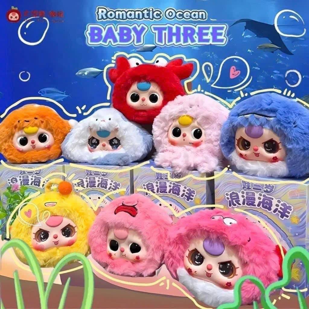 [Genuine] Blind box Baby Three Seafood - Cute Blind box Baby Three ...