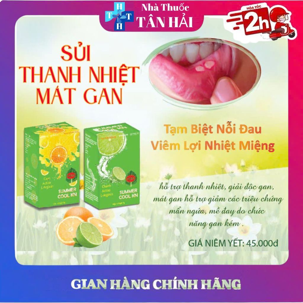 Summer COOL KN effervescent powder - supports heat clearing, cools the ...